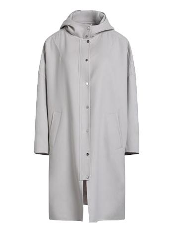 HERNO HERNO Light Virgin Wool & Polyester Overcoat/Trench Coat